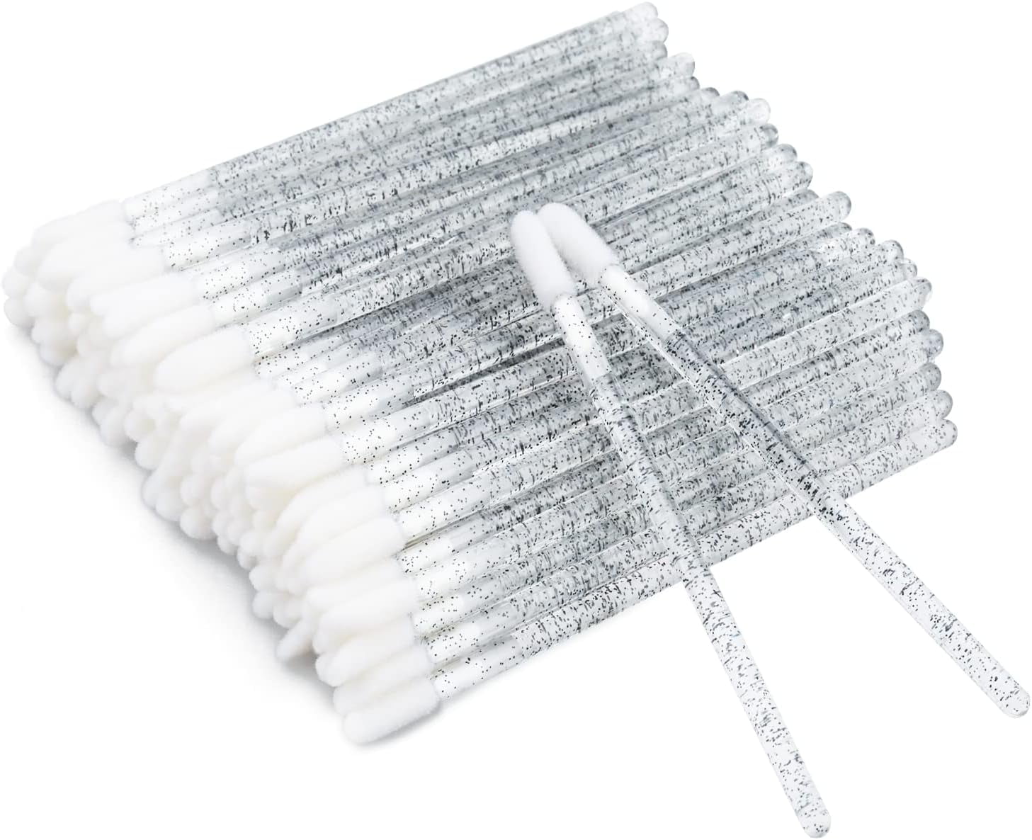 100 PCS Disposable Lip Brushes - Black Disposable Lip Wands - Crystal ... 100 PCS Disposable Lip Brushes - Black Disposable Lip Wands - Crystal ...