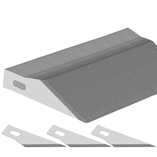 100 PCS Exacto Knife Blades, SK5 Carbon Steel #11 Refill Exacto Art ...