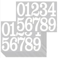 Chartpak Press-On Vinyl Uppercase Letters, Self Adhesive, Black, 3"h ...