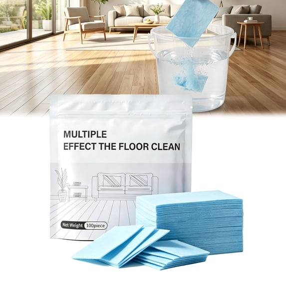 100 PCS Multi-Surface Floor Cleaning Tablets, Floor Cleaning Tablets ...