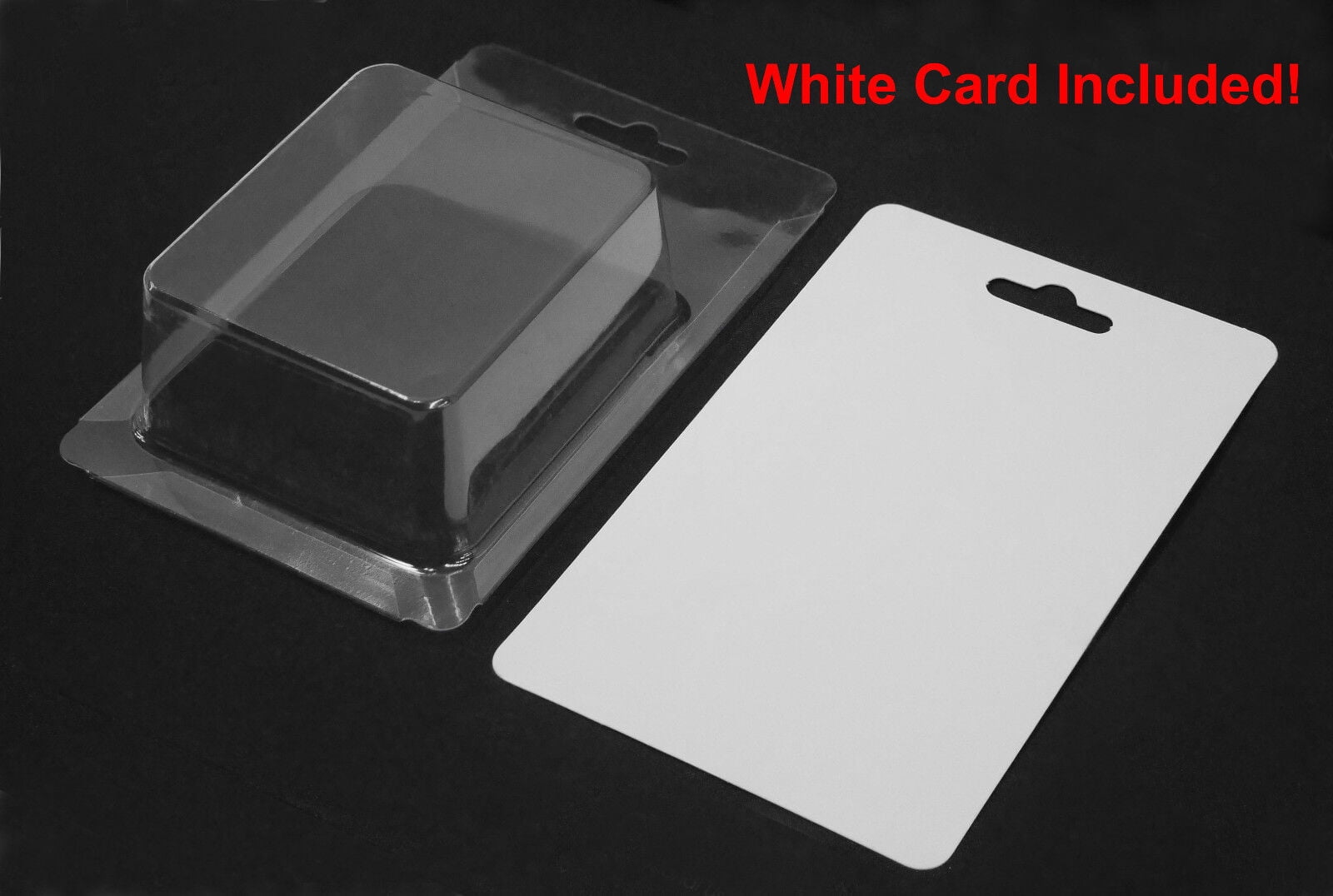 100 PCS New Clear Plastic Clamshell Packaging Blister 5" x 3" Retail ...