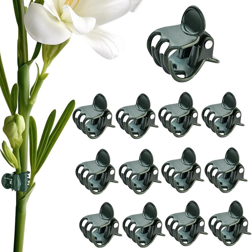 100 PCS Plant Clips, 2025 Upgrade Orchid Clips for Plants Support ...