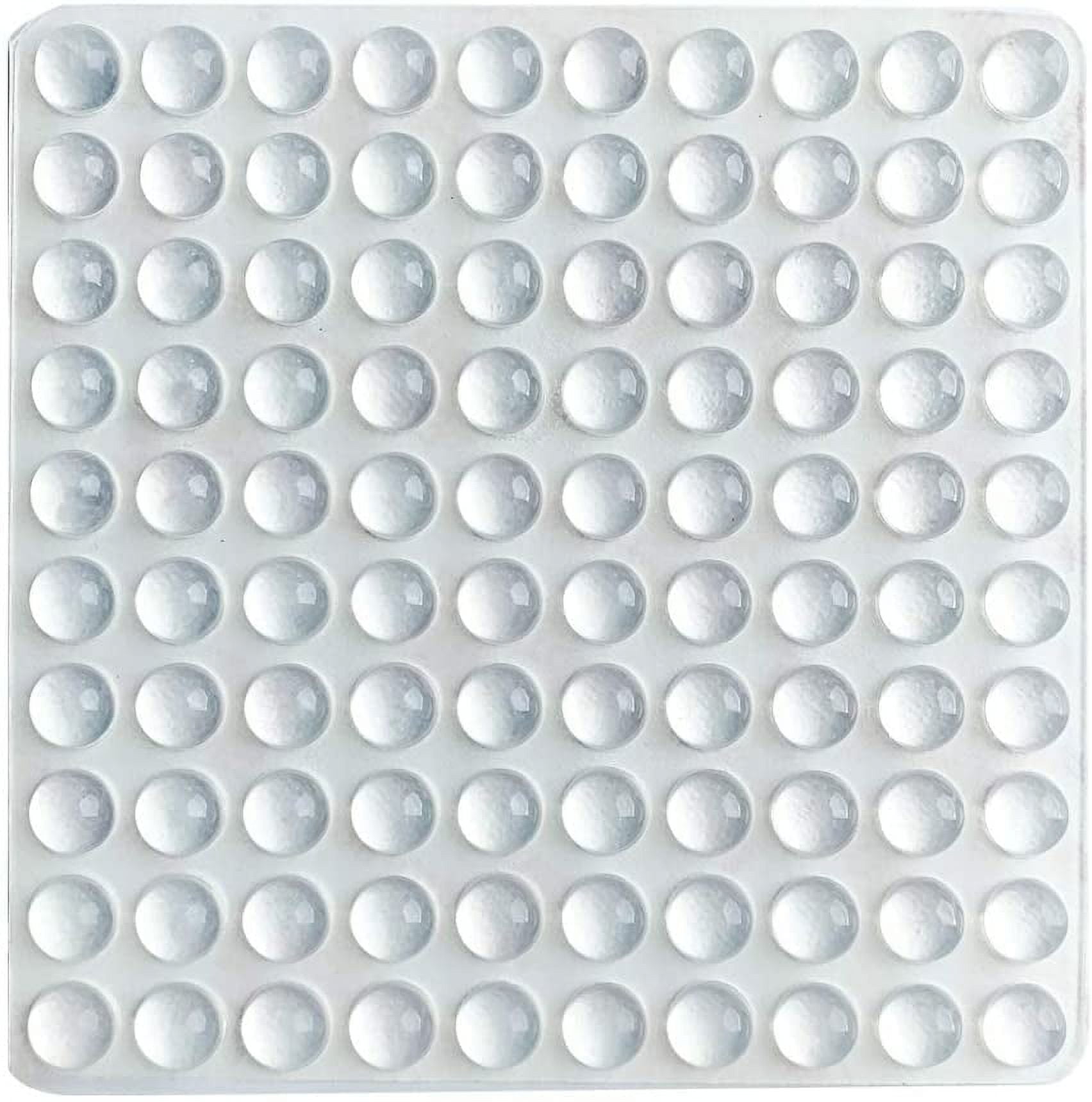 100 PCS Self-Adhesive Bumper Pads Hemispherical Shape Noise Dampening ...