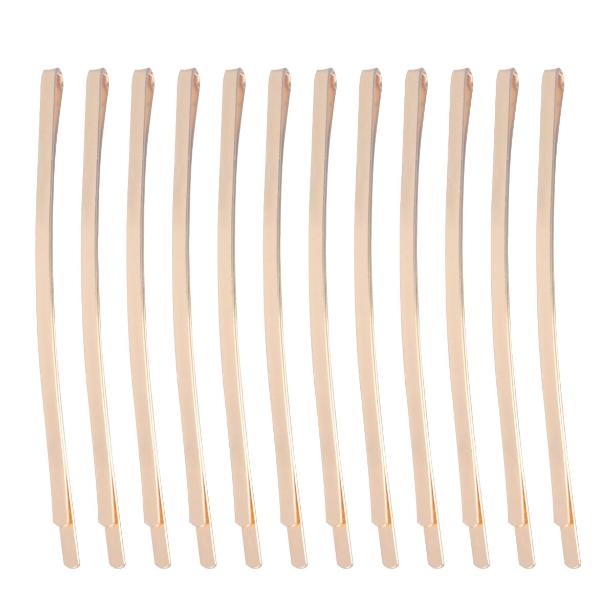 100 PCS Simple Bobby Pin Metal Hairpin Clip Pins Miss Bride Golden ...