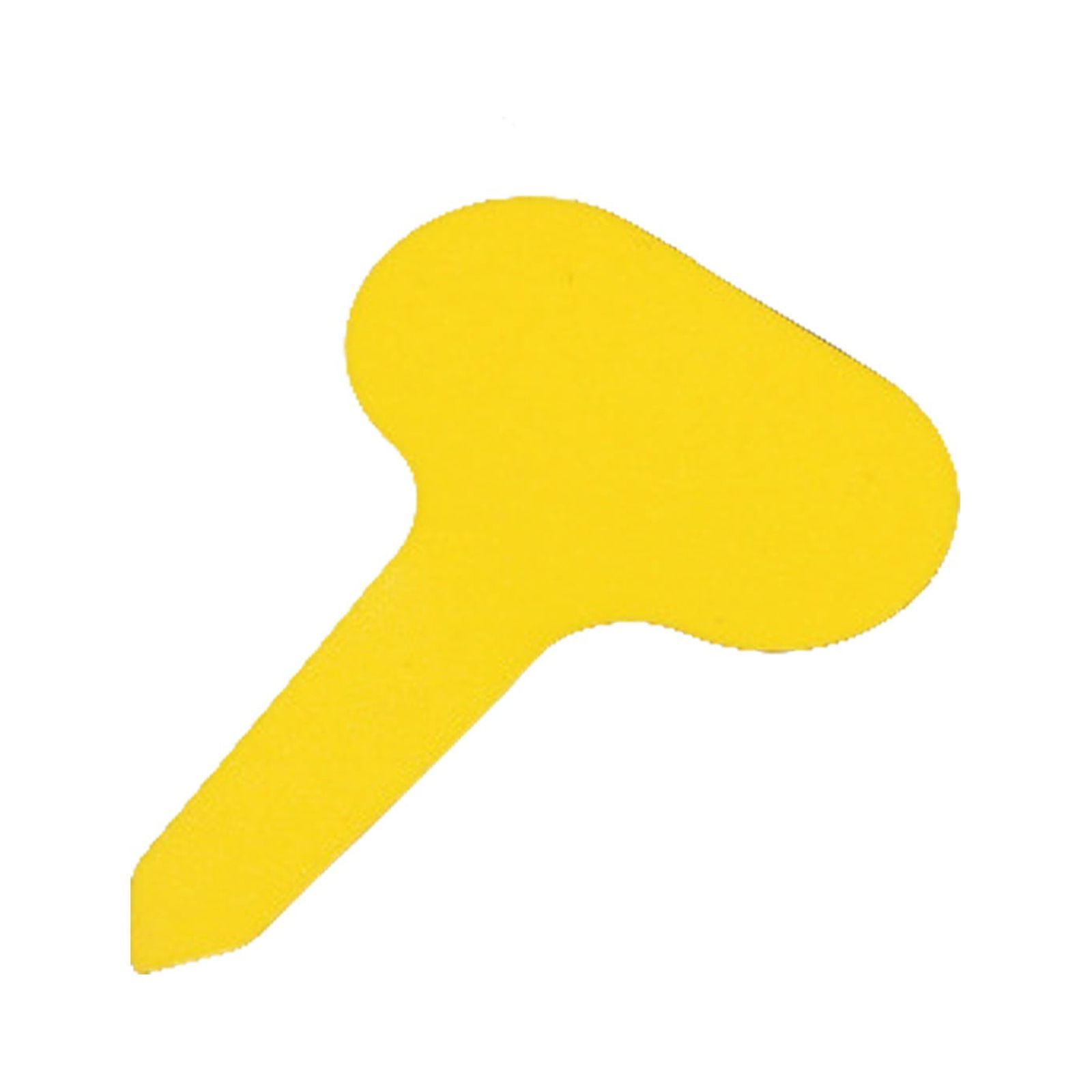 100 PCS T Type PP Plastic Label - Writable Gardening Labels for Plants ...