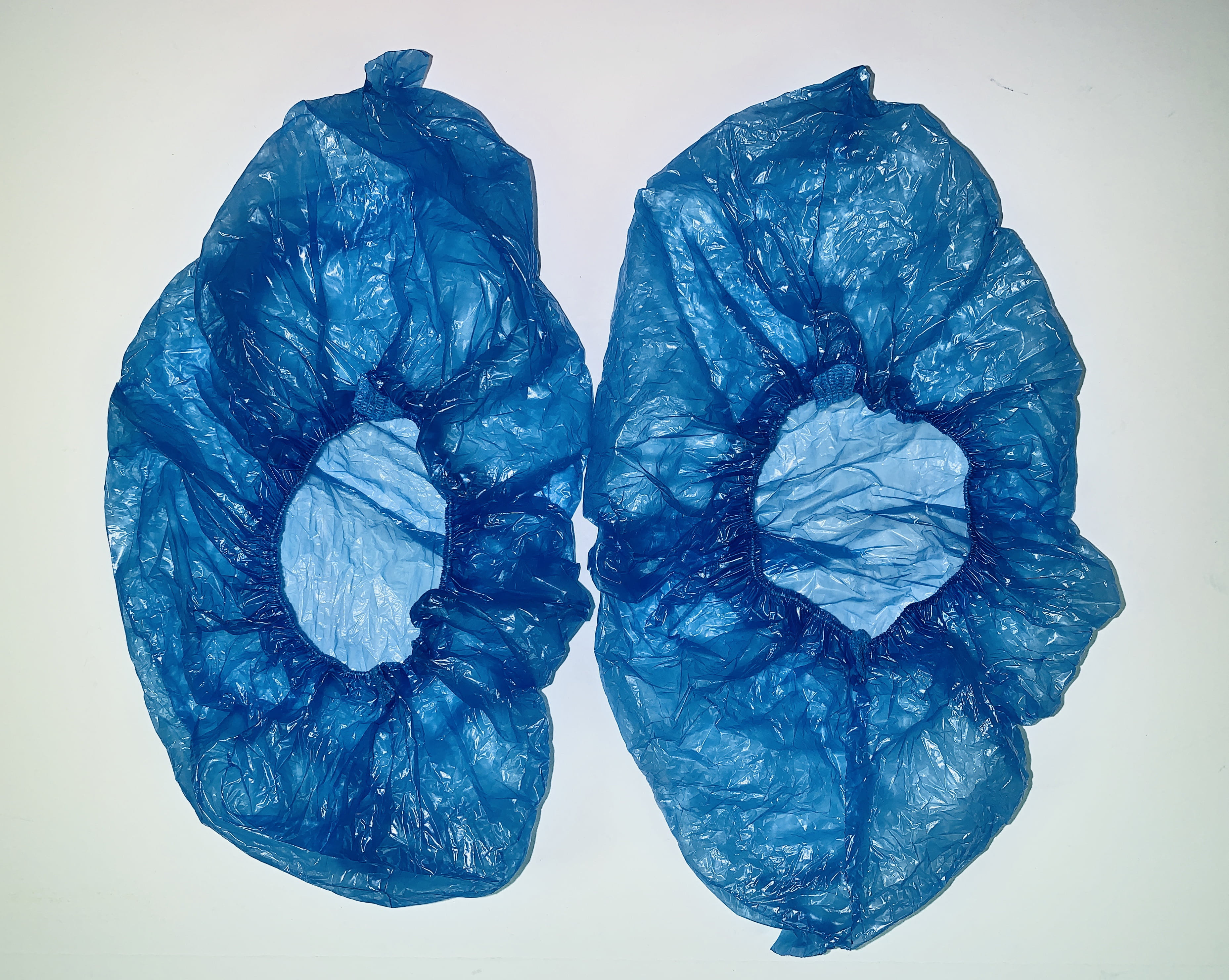 100 PCS Waterproof Boot Shoe Covers Plastic Disposable Overshoes ...