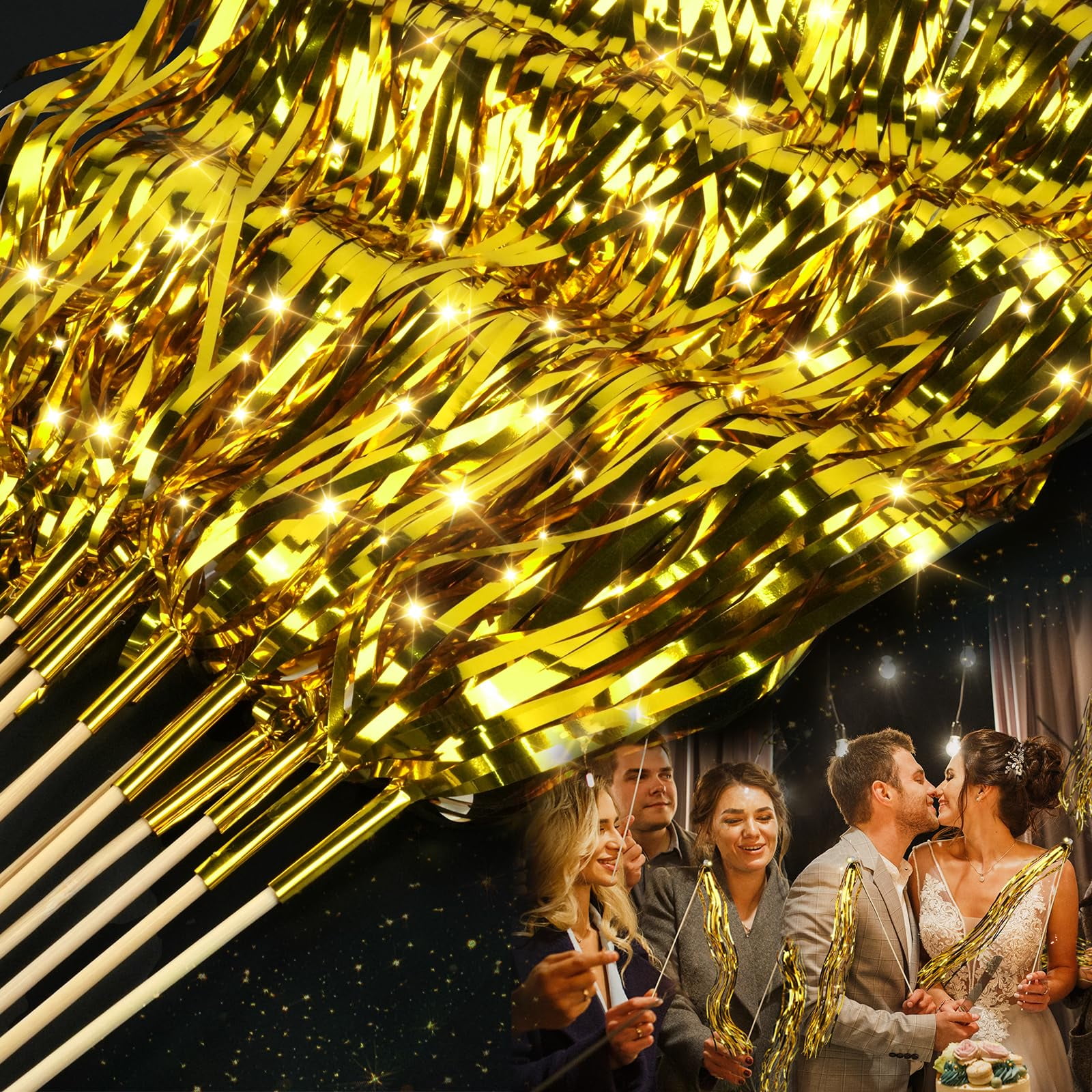 100 PCS Wedding Send Off Ideas, Wedding Wands, Light up Wands for ...