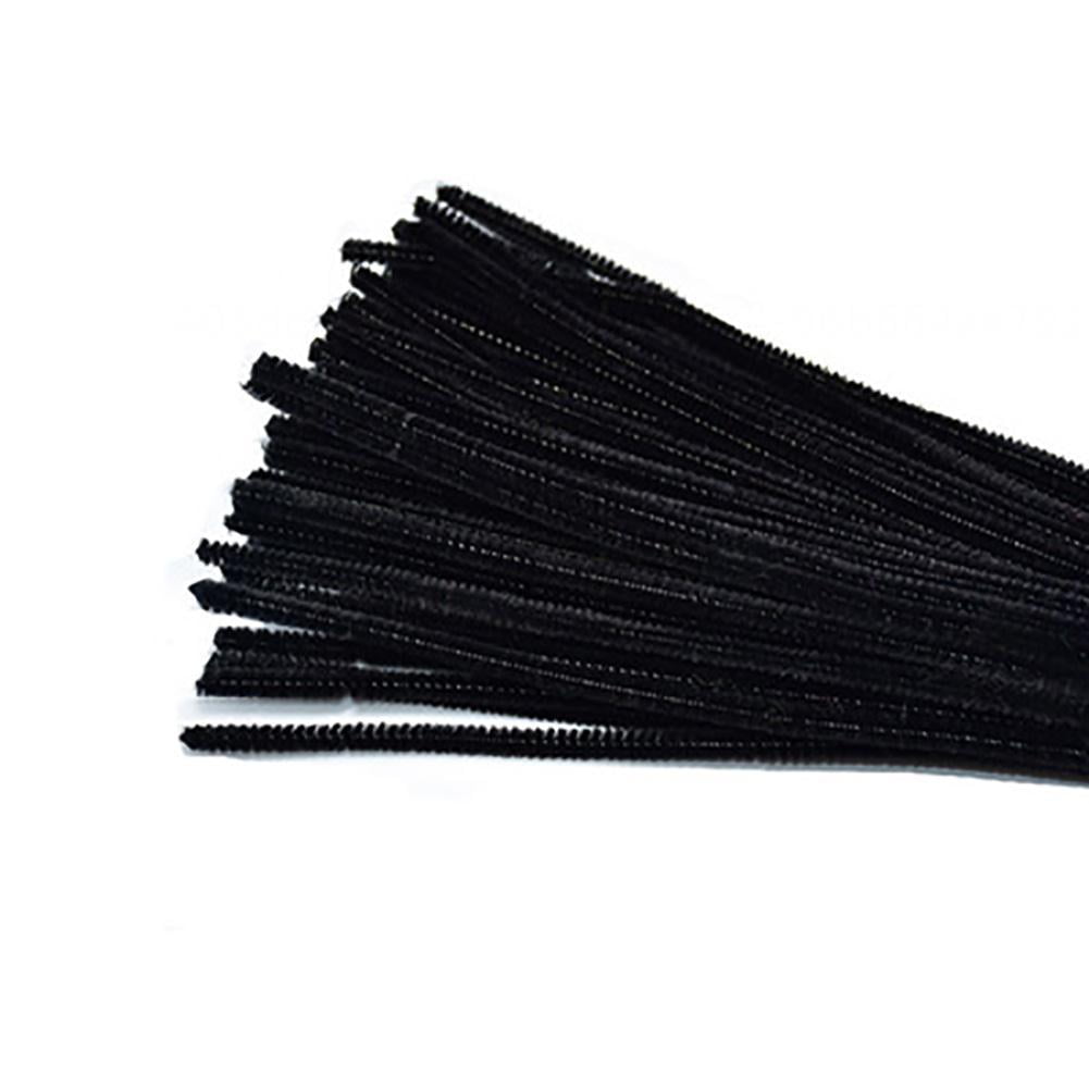 100 PCs Pipe Cleaner, Chenille Wire Colourful Pipe Cleaners for ...