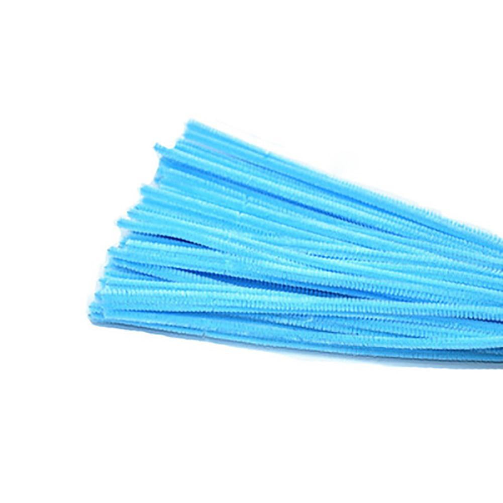 100 PCs Pipe Cleaner, Chenille Wire Colourful Pipe Cleaners for ...