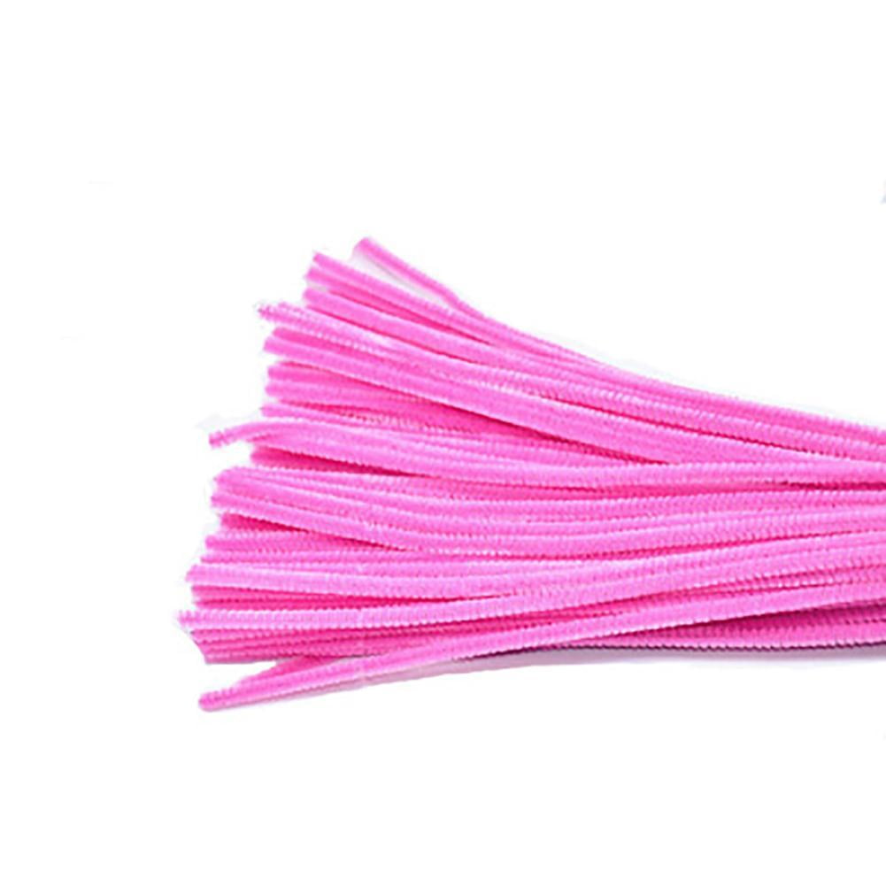 100 PCs Pipe Cleaner, Chenille Wire Colourful Pipe Cleaners for ...