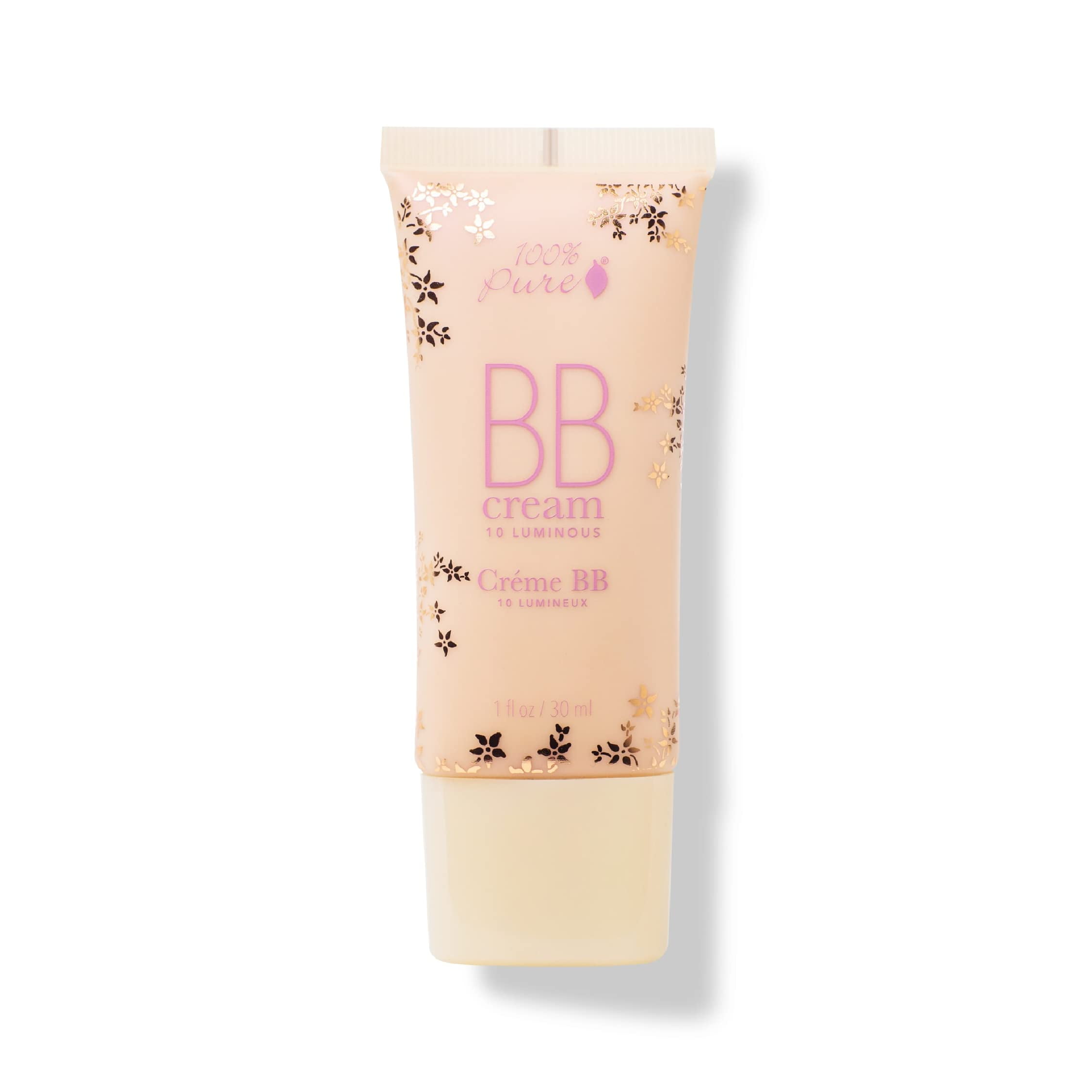 100% PURE BB Cream Shade 10 Luminous Full Face Coverage Skin Care ...