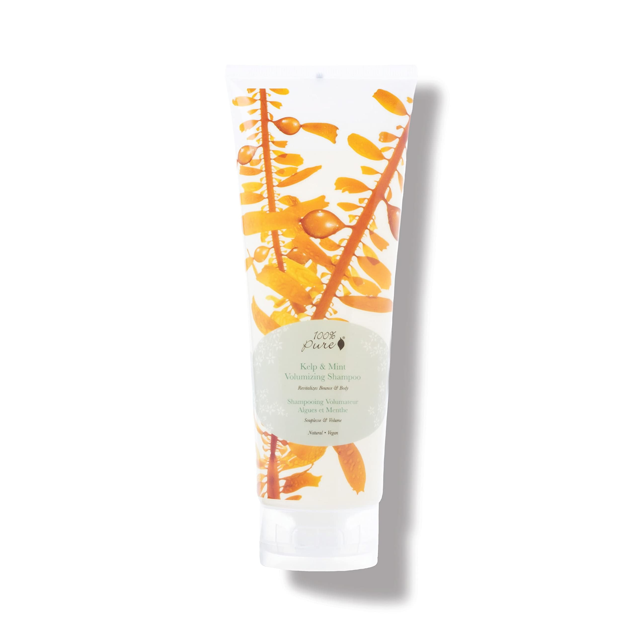 100% PURE Kelp & Mint Volumizing Shampoo Purifying Hydration & Deep ...