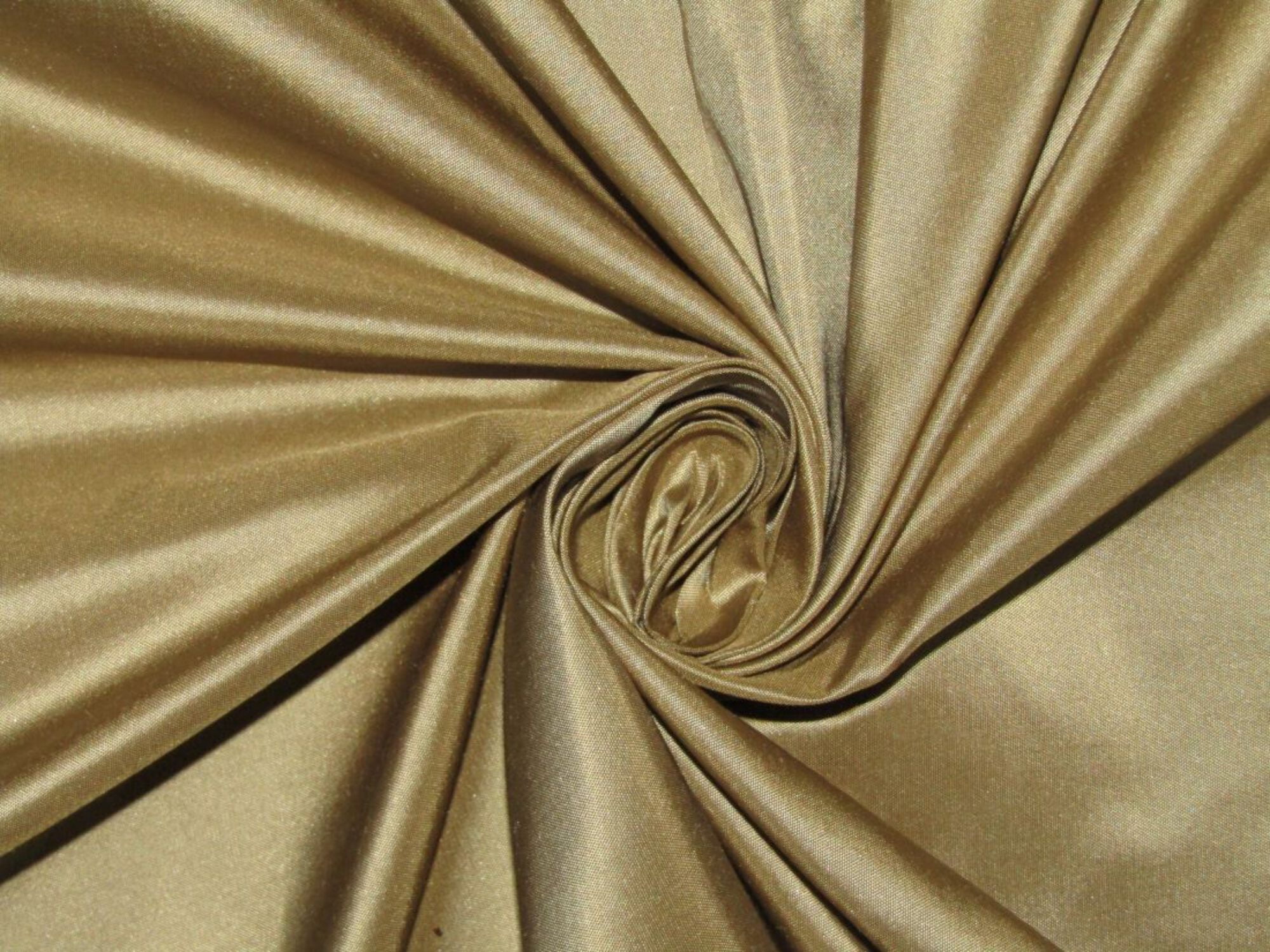 100% PURE SILK TAFFETA FABRIC IRIDESCENT GOLD BROWN 54" wide TAF234 - Walmart.com