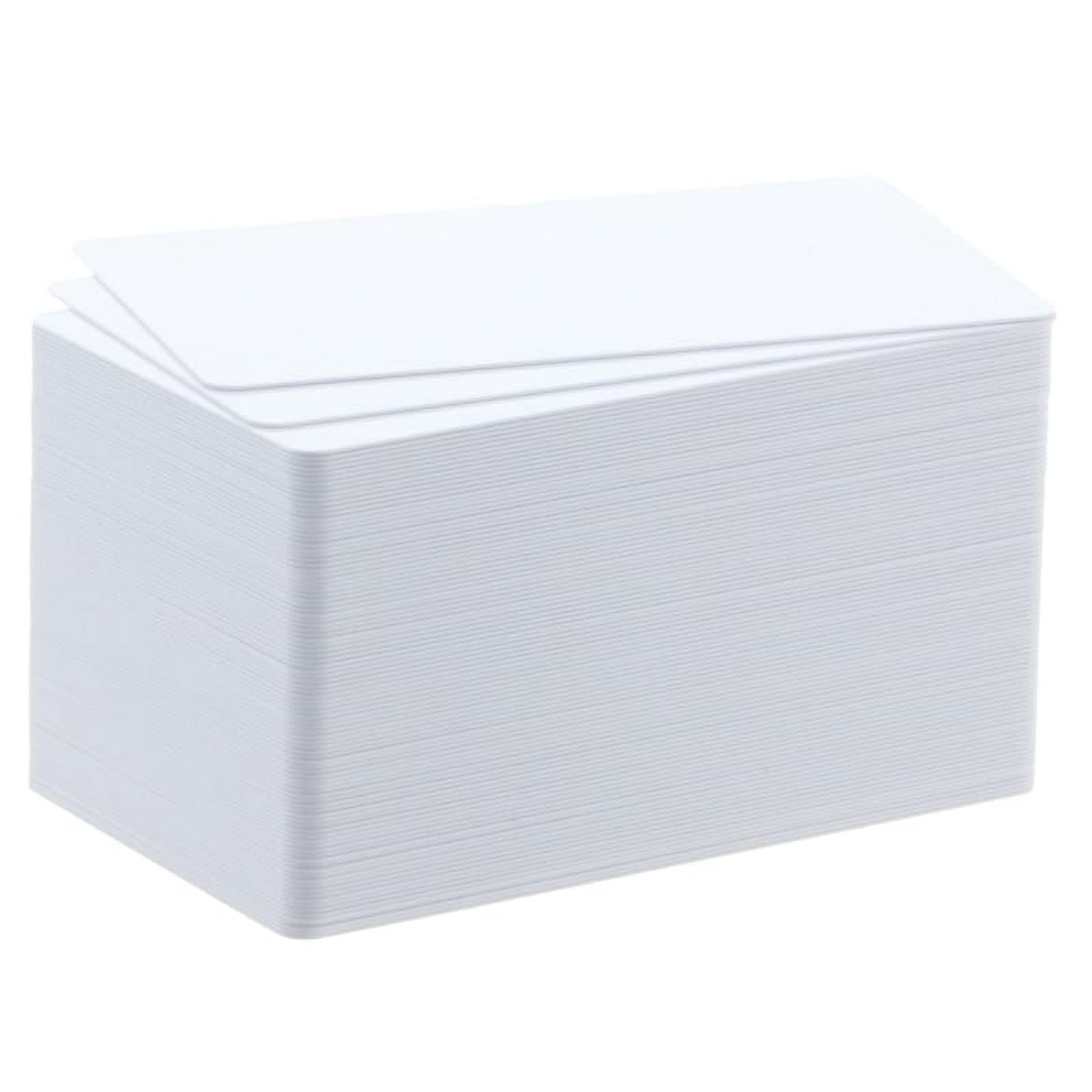 Badgy - 100 PVC Thin Cards - Badgy100 and Badgy200 Compatible - Walmart.com