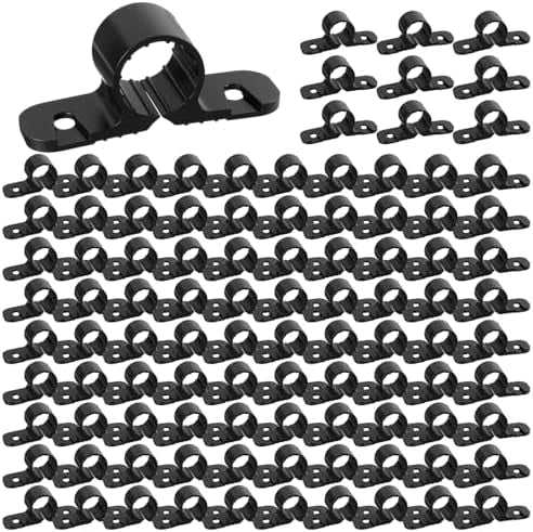 100 Pack 1/2 Inch Pipe Supports Suspension Clamp Pipe Clamps Pex Clamps ...