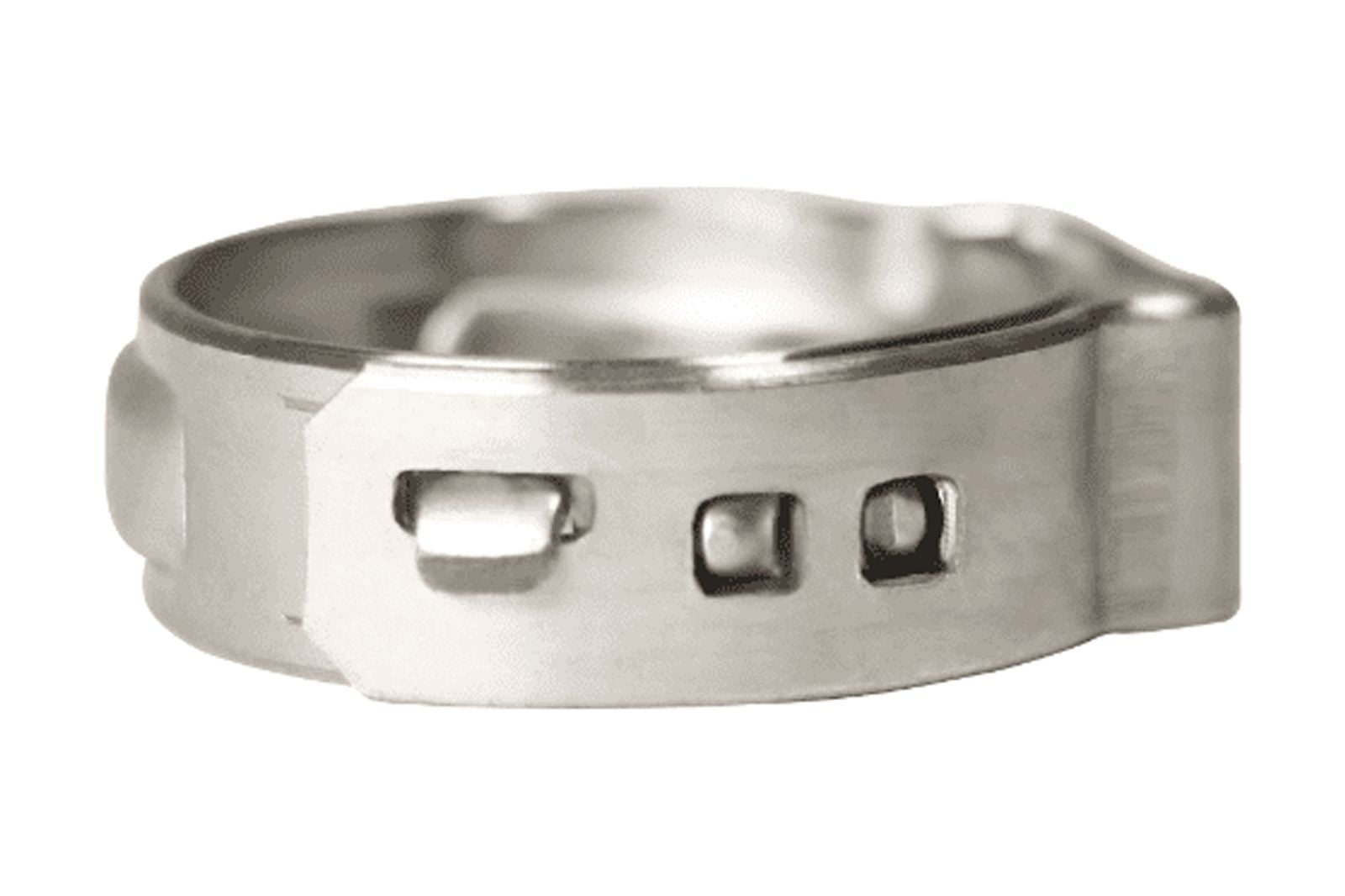 "100-Pack 1/2 Inch Stainless Steel PEX Pipe Clamps - Heavy Duty Crimp ...