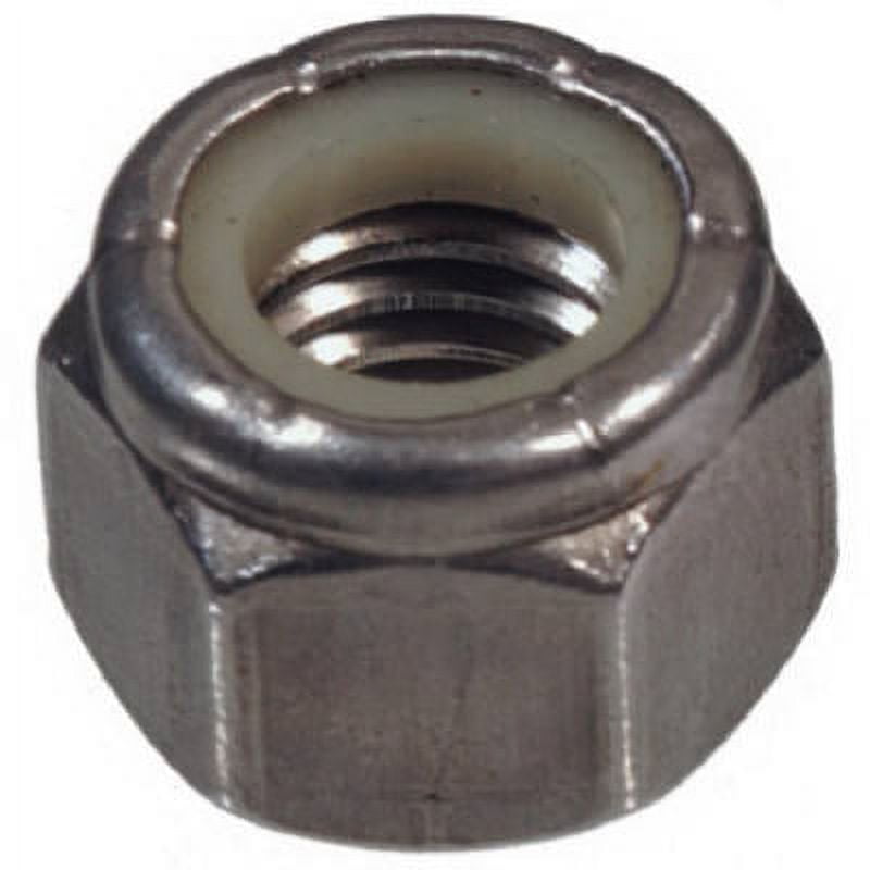 100 Pack 10-24 Stainless Steel Nylon Insert Lock Nut, Each - Walmart.com