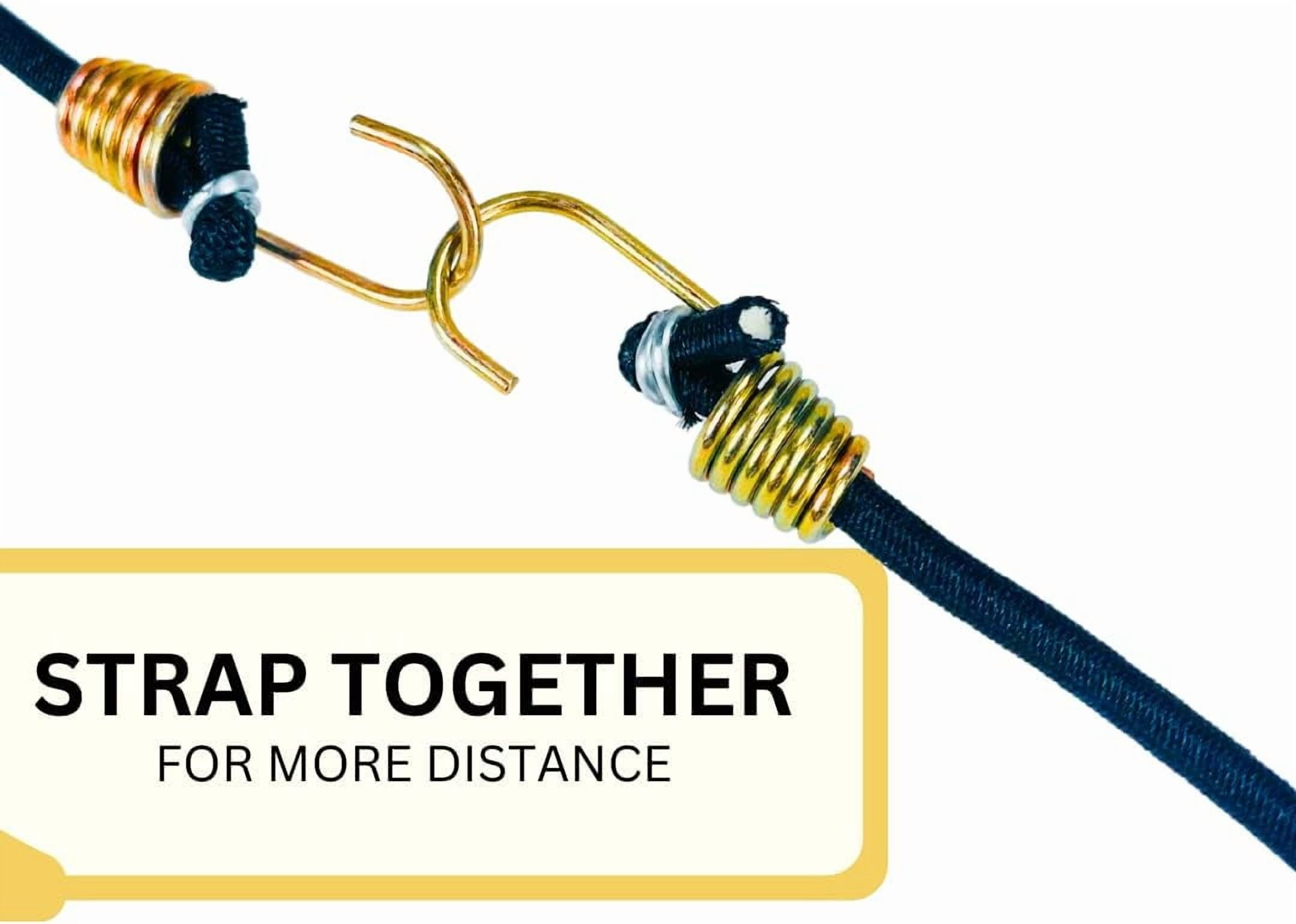 100 Pack 10 Inch Bungee Cords || Great for Securing Small Cargo and ...