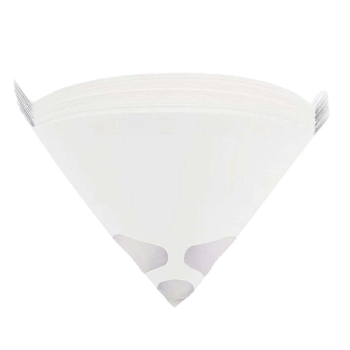 100 Pack 100 Micrometre Cone Paint Strainers with Fine Nylon Mesh ...