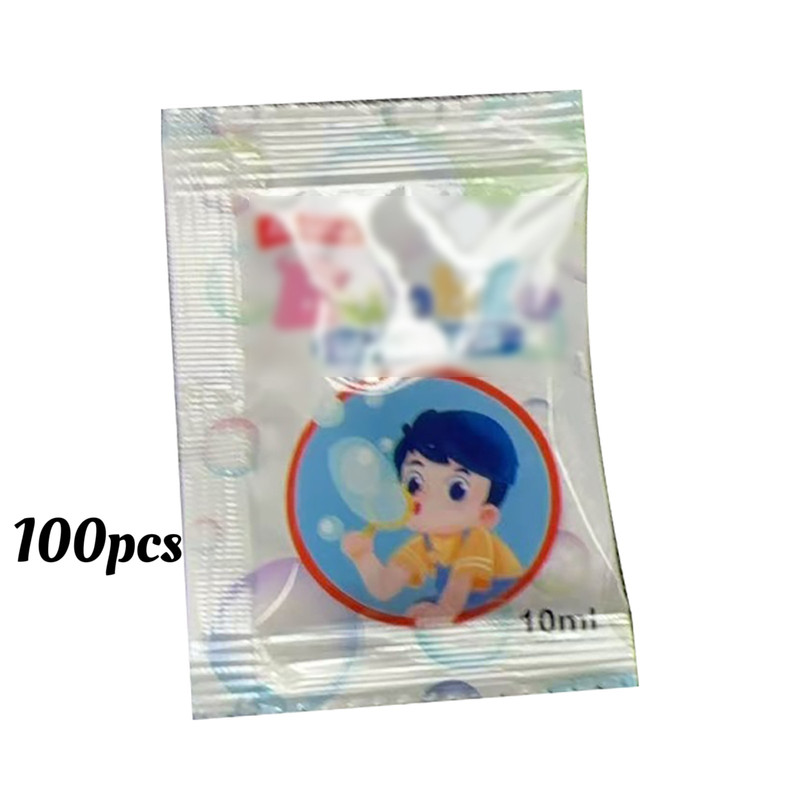 100 Pack 10ML Bubble Solution Concentrated for Bubble Machine, High ...