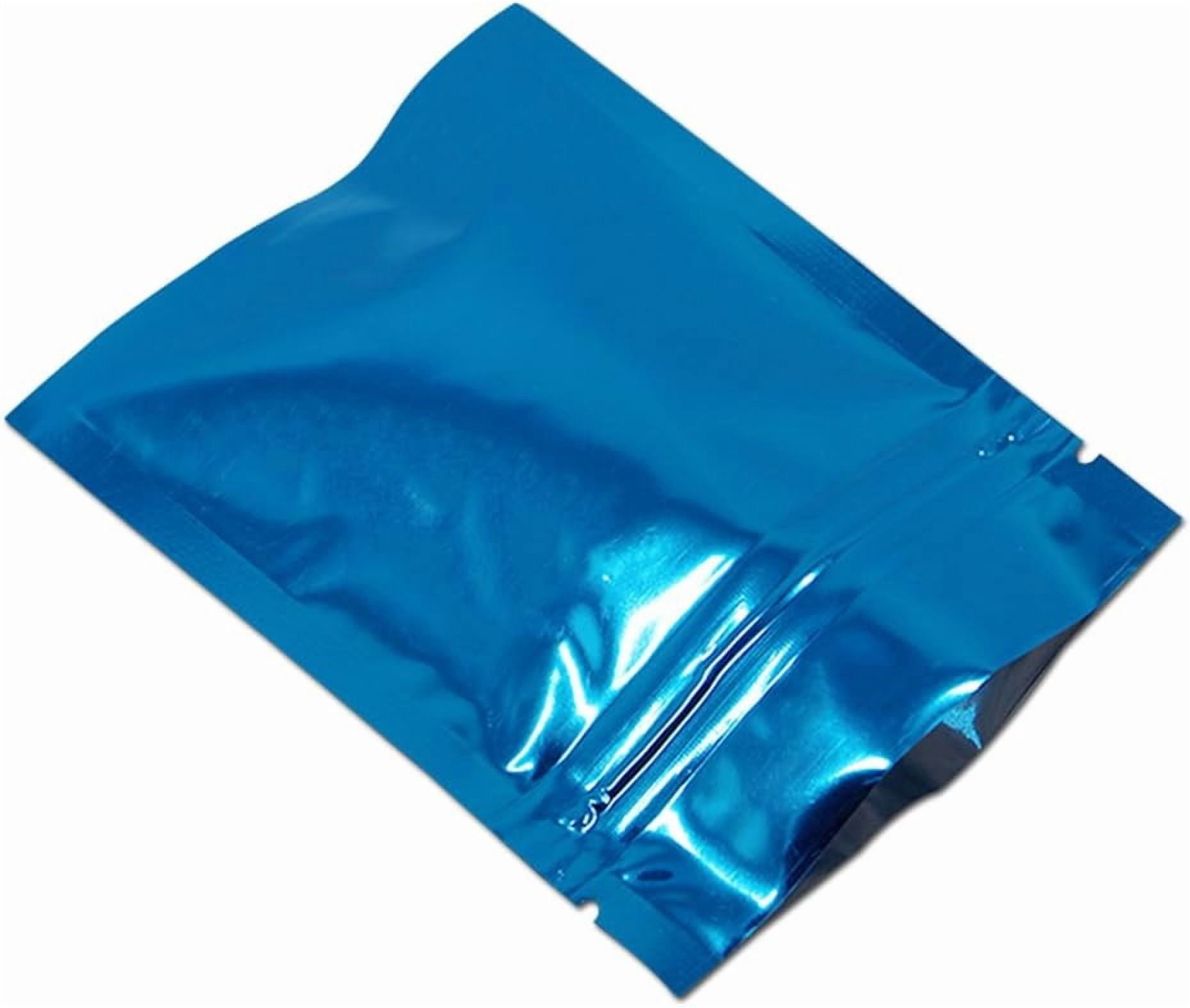 100 Pack 2.7x3.9 inch Mylar Bags for Zip Reusable Small Aluminum Foil ...