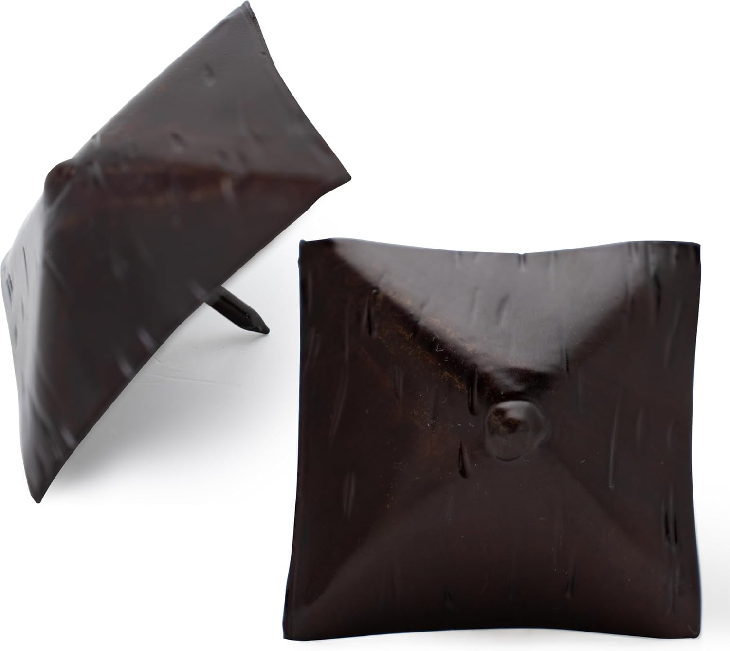 100 Pack 2 Inch Large Square Clavos Decorative Nails – Sealed Rusted ...