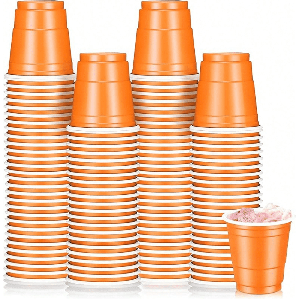 100 Pack 2 Oz Graduation Plastic Shot Cups, Mini Disposable Shot ...
