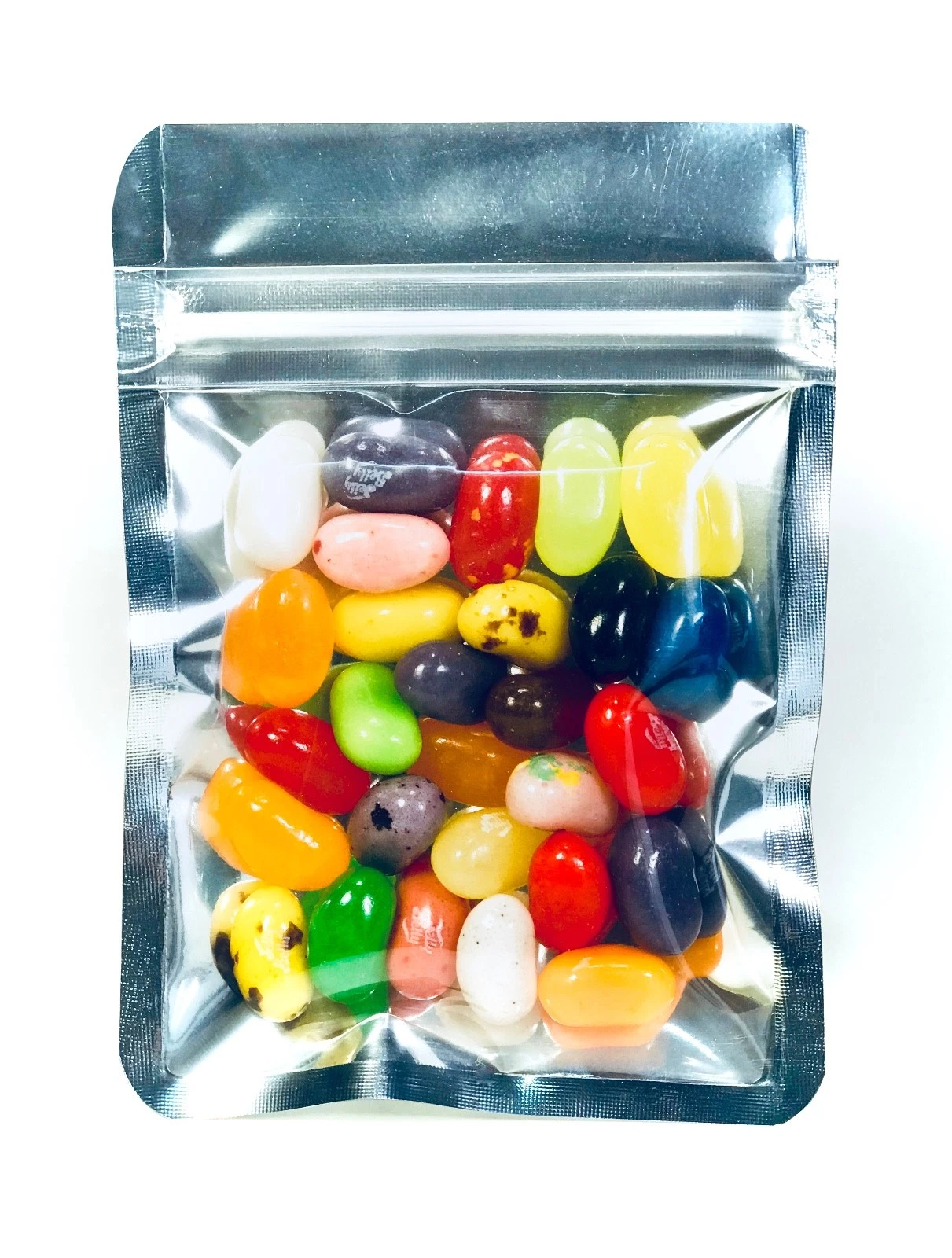 100 Pack 3 1/4" X 4 1/4" Mylar Mini Resealable Food Storage Bags Strong ...