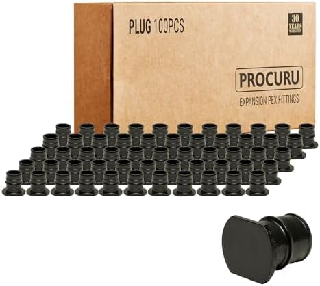 [100-Pack] 3/4" PEX-A Plug, Expansion PEX-A F1960 Plumbing Fitting ...