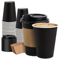 100 Pack 3 oz Disposable Paper Cups Small Bathroom Cup with Rolled Rim ...