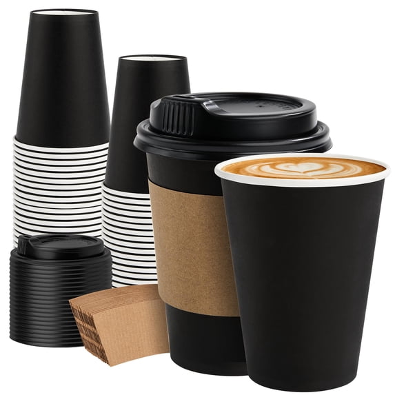 100 Pack 3 oz Disposable Paper Cups Small Bathroom Cup with Rolled Rim ...