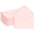 100 Pack 4x6 Envelopes for invitations, Pink A6 Envelope, Photo ...