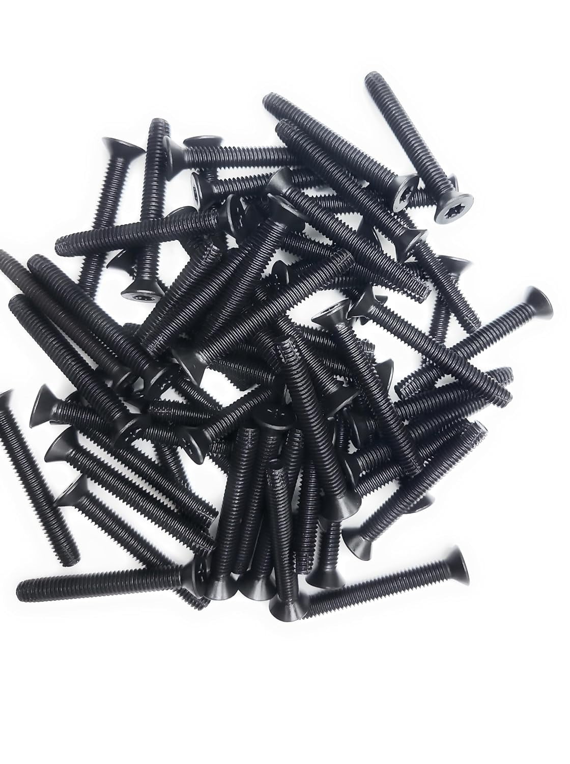 100 Pack 5/16" -18 x 2.5 Inch Pre Oiled Corrosion Resistant Thread ...