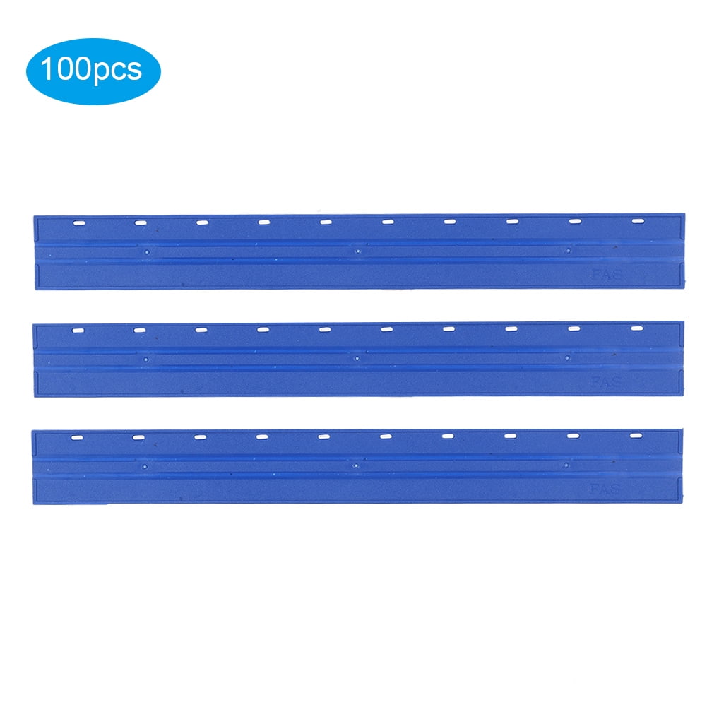 100-Pack 5mm Blue Binding Strips for A4 Documents and Reports, Binding ...