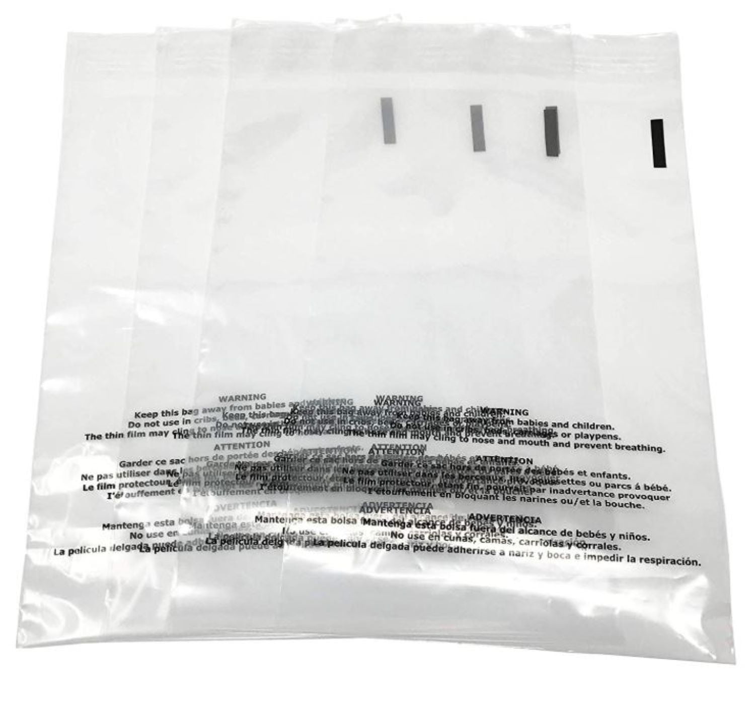 100 Pack 9x12 Resealable Suffocation Warning Bags 1.5mil – Sold and ...