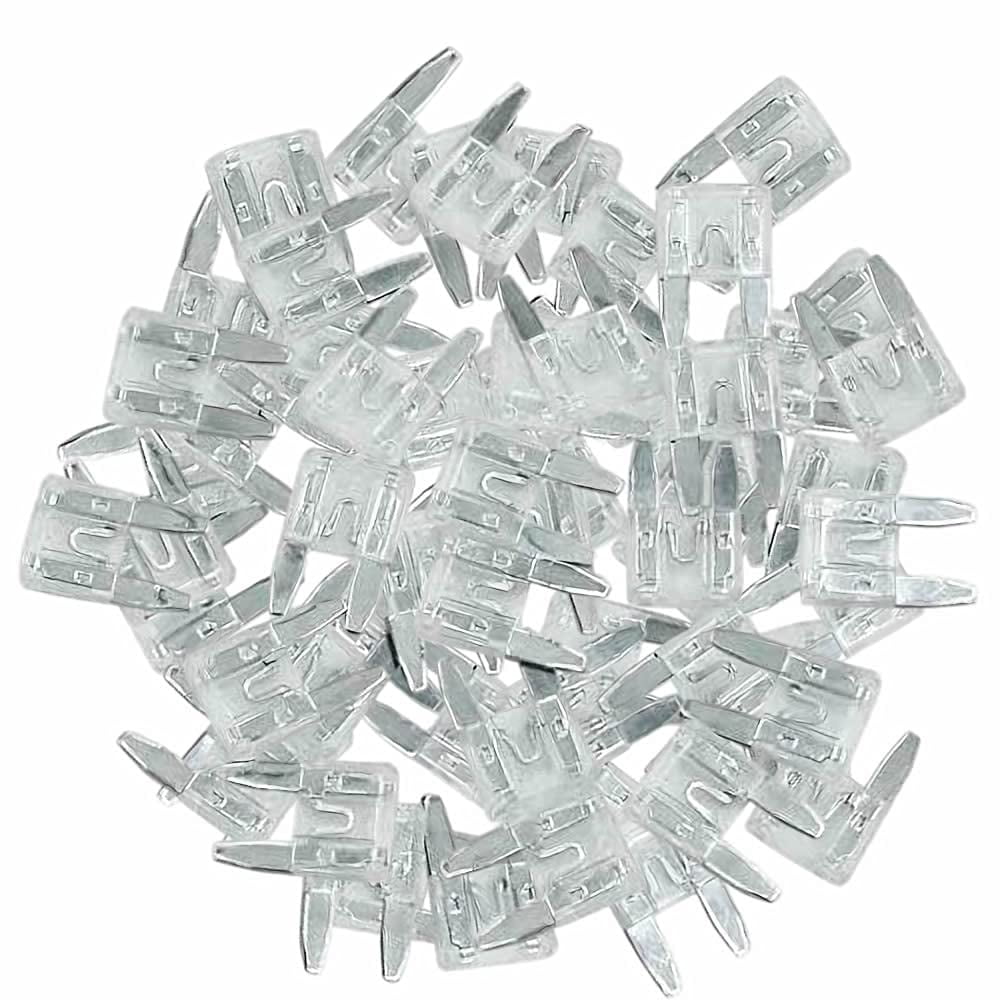 100 Pack Auto Fuses 25 AMP APM/ATM 32V Mini Blade Style Fuses 25A Short ...