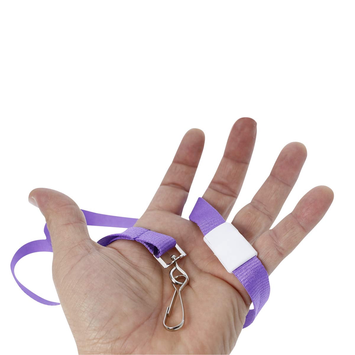 100 Pack Bright Wide Lanyards for Name Badges ID Cards with Breakaway ...