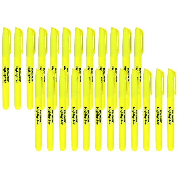 Highlighters in Markers and Highlighters | Yellow - Walmart.com
