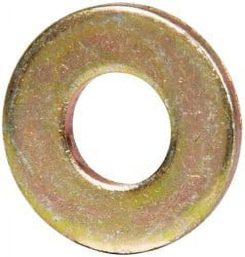 100 Pack Cadmium Plated Steel Standard Flat Washers for #10 Screw, 0.06 ...