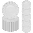 100 Pack Charger Plates Bulk 13 Inch Round Plastic Dinner Plate ...