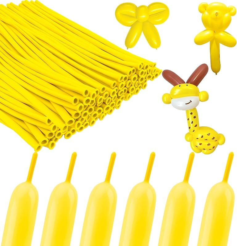 100 Pack Clear Party Balloons - 260 Balloons in Total, Includes Skinny ...