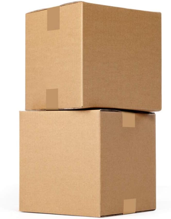 100 Pack Corrugated Paper Boxes 4x4x4 Corrugated Cardboard Mailing Box