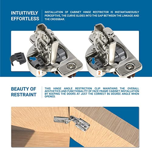 100 Pack DTC Angle Restrictor Restriction Clips for DTC Face Frame ...