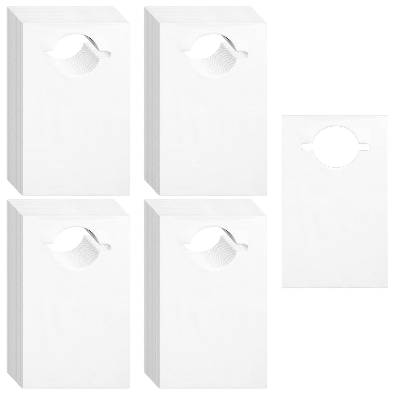 100-Pack Disposable Bibs for Adults and Senior Citizens for Mess-Free ...