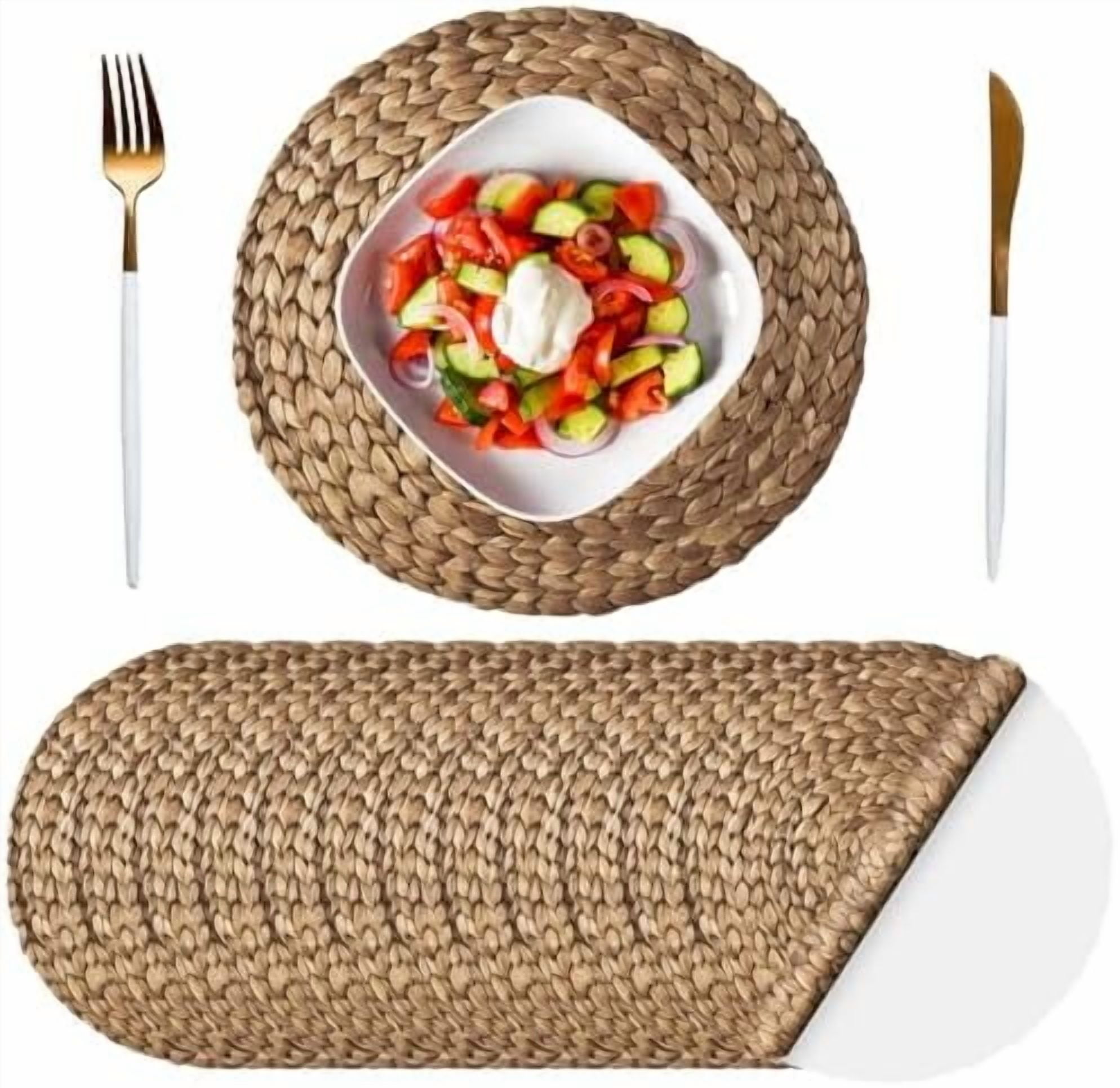 100 Pack Disposable Paper Placemats Bulk 13 Inch Paper Placemats ...