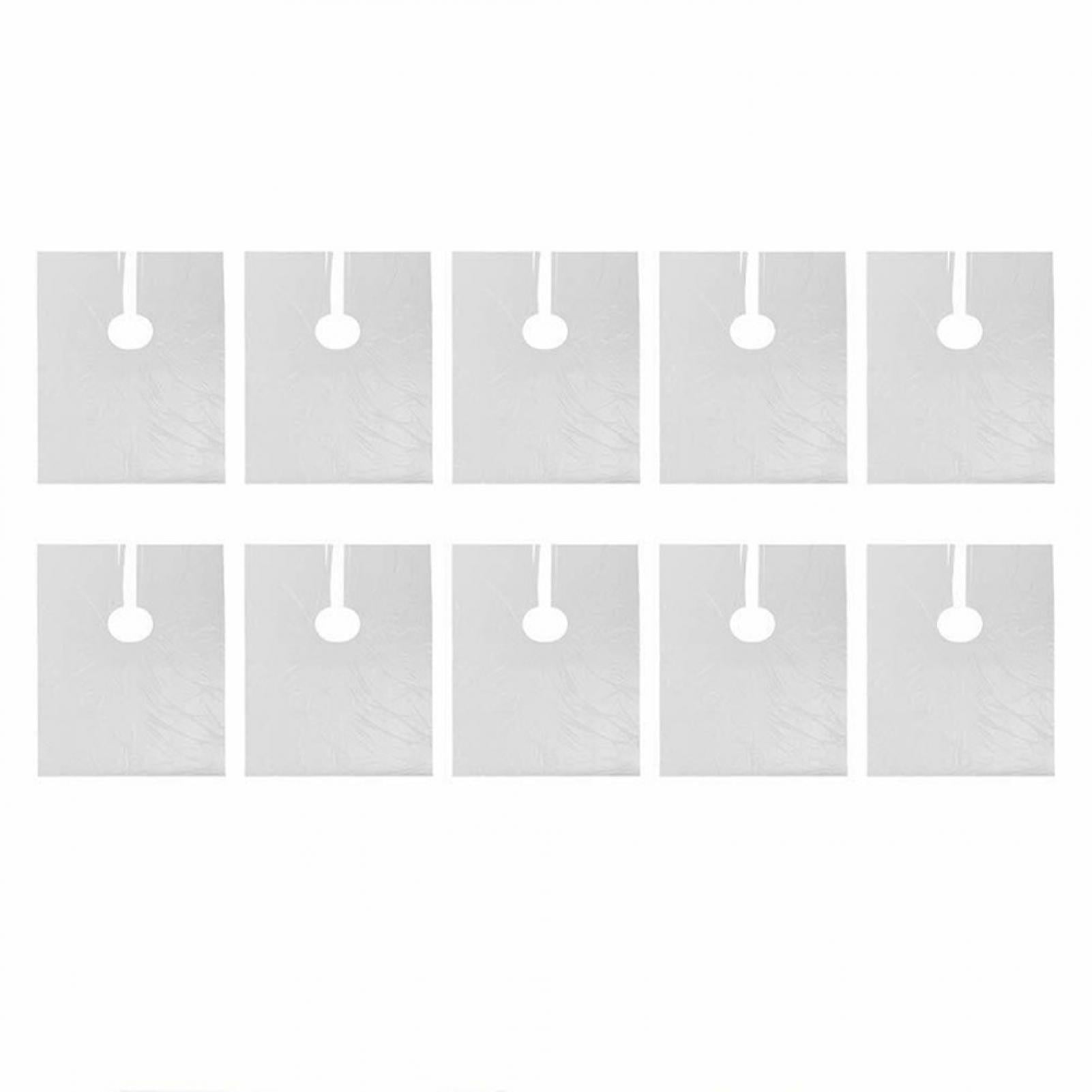 100-Pack Disposable Salon Apron Cape Gown - Waterproof Hair Cutting ...