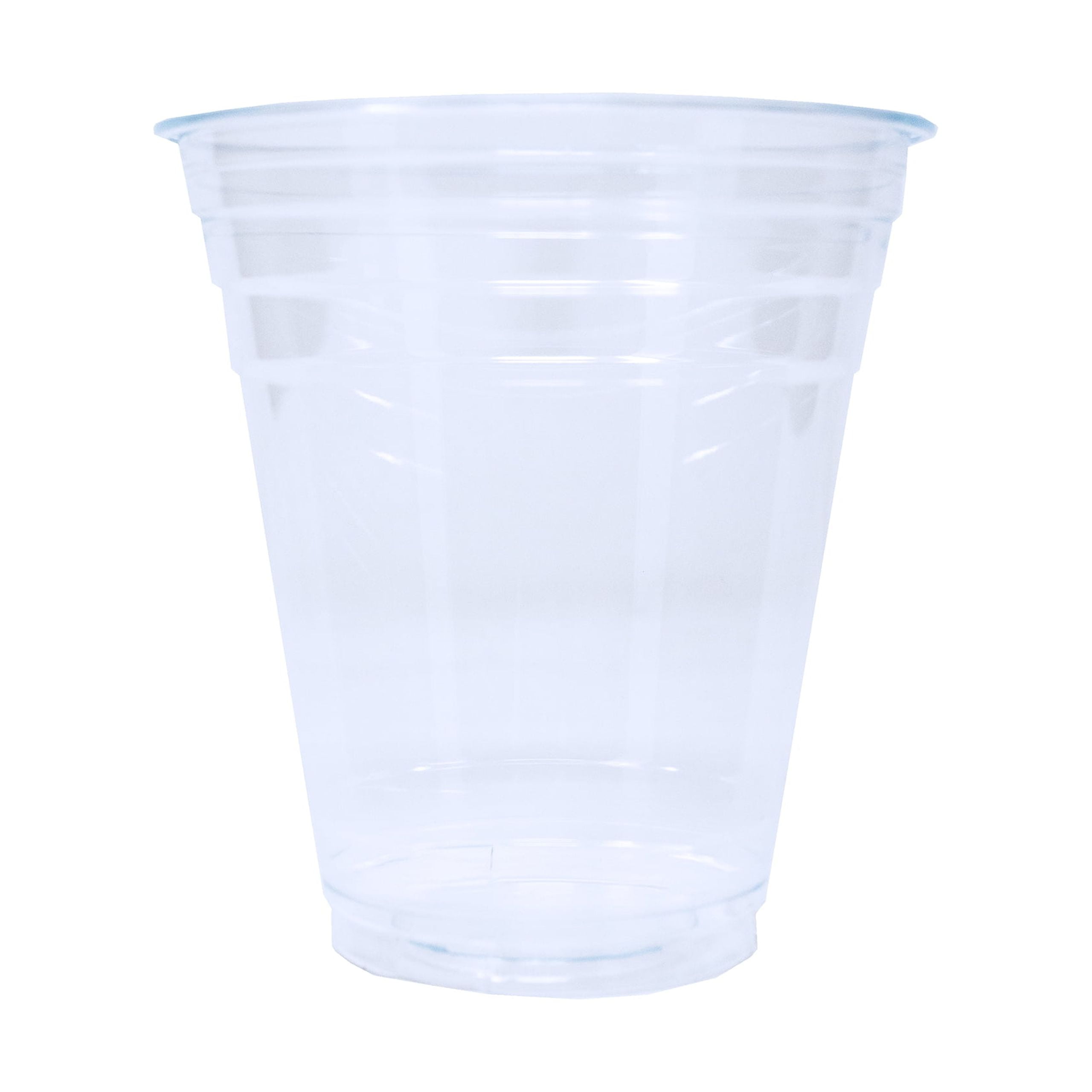 100 Pack] EDI Crystal Clear Disposable PET Plastic Cups - Walmart.com