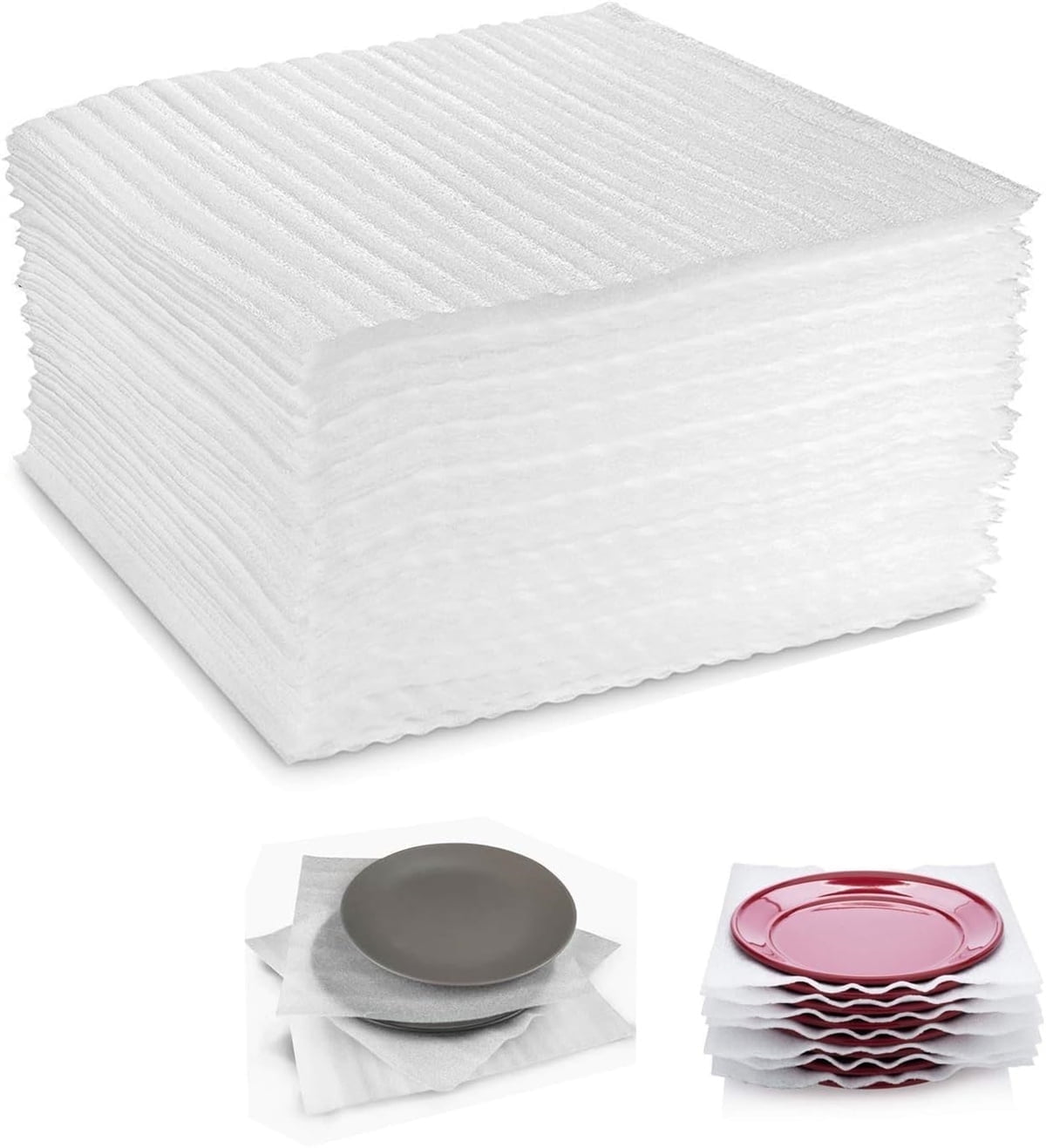 100 Pack Foam Pouches, Cushion Foam Pouch for Moving and Storing ...