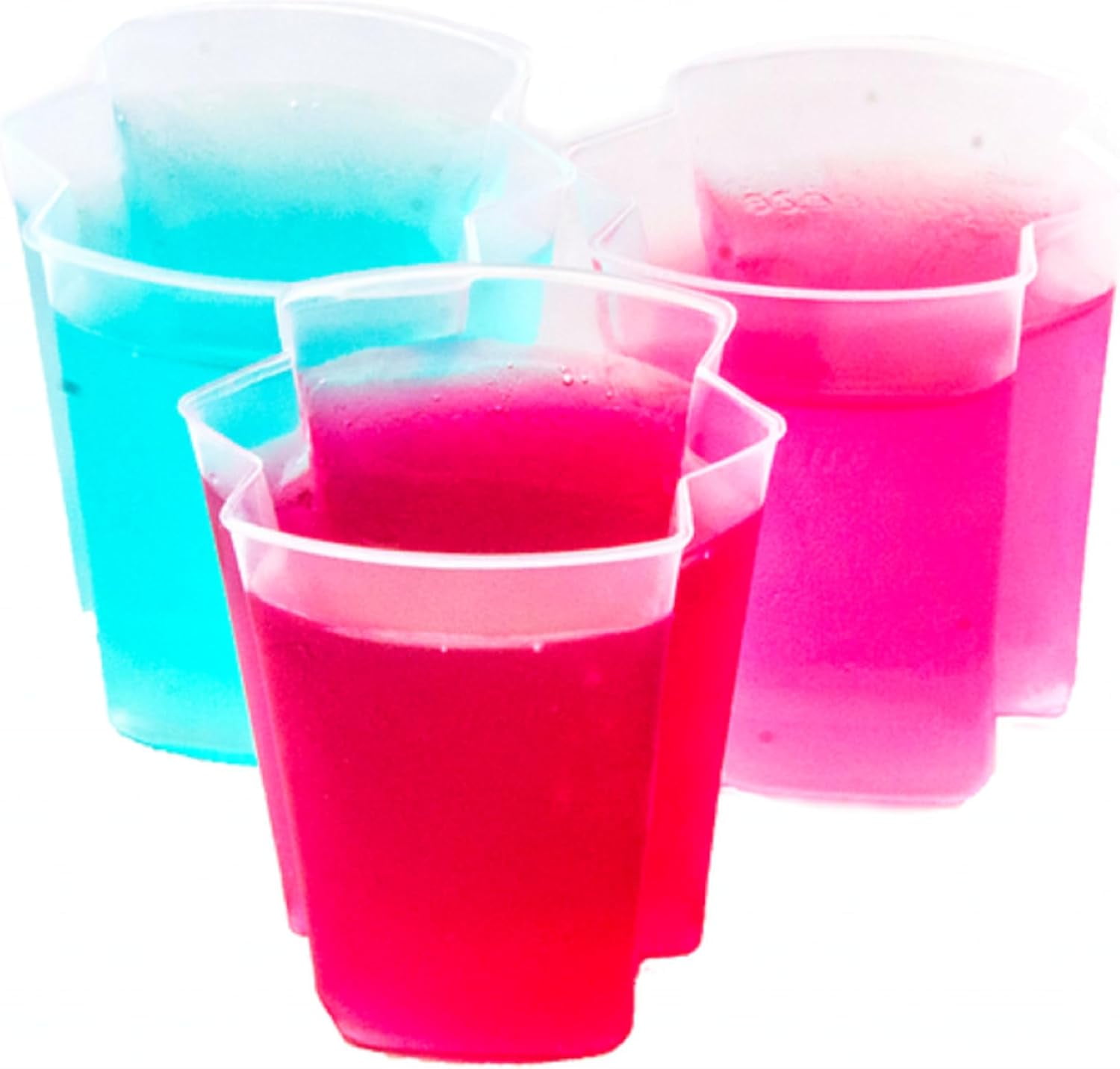 100 Pack Jello Shot Cups without Lids - Patented Squeezable 2oz Jello ...