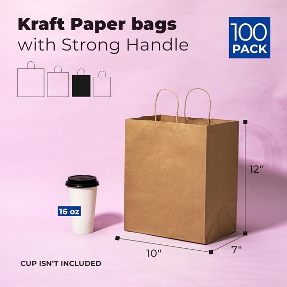 Kraft Brown Bags With Handle